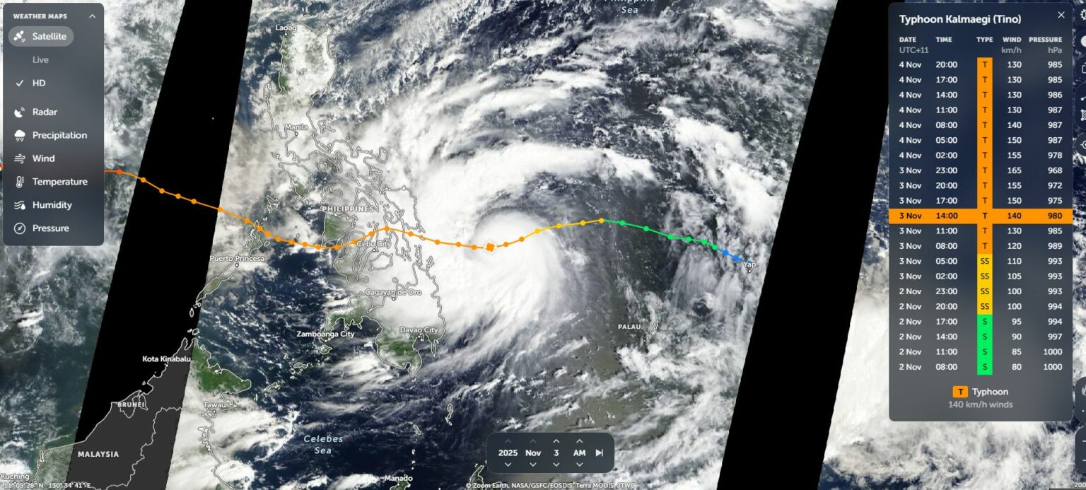 Philippines - Two Typhoons Impact the Country in One Week - November 4 ...