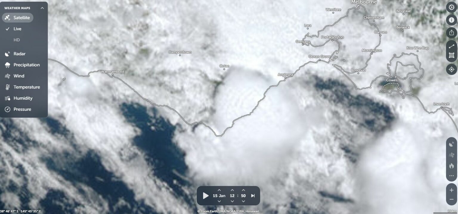 Lorne South West Victoria Flash Flood and Thunderstorm - 15 January ...