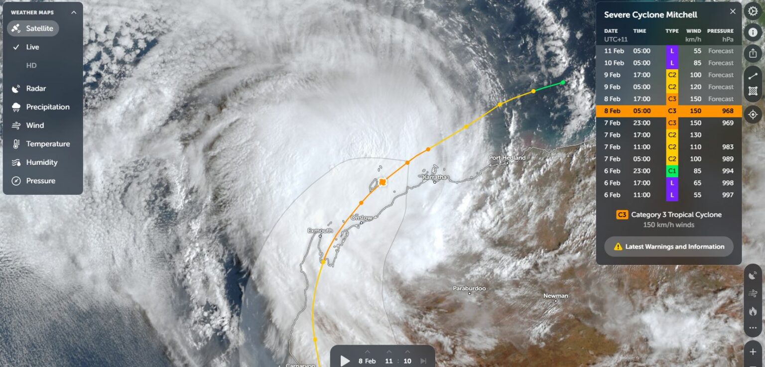 Tropical Cyclone Mitchell and its Wider Impacts - Pilbara Region ...